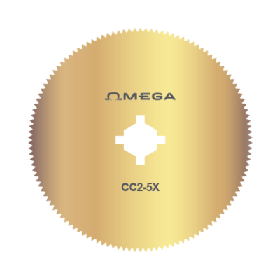 Cast Cutting 2.5 Inch Round Oscillating Blade for Stryker 840 , Tin ...